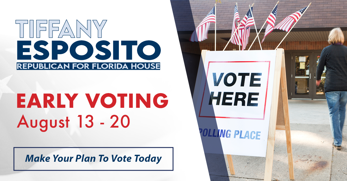 Early Voting » Tiffany Esposito for Florida House